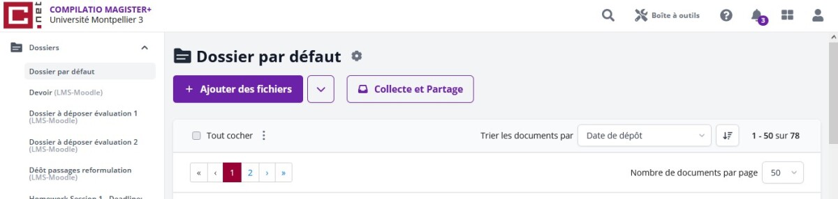Procédure d'utilisation de Compilatio [Guide Compilatio]