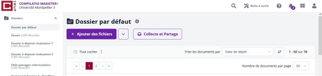 Procédure d'utilisation de Compilatio [Guide Compilatio]
